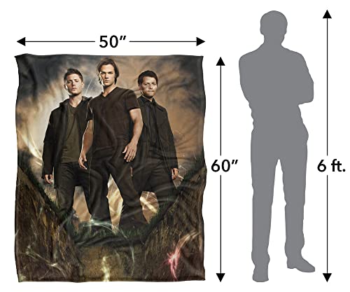 Supernatural Six Feet Under Officially Licensed Silky Touch Super Soft Throw Blanket 50" x 60"