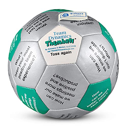 Trainers Warehouse Thumball Bundle | Conversation Starter and Ice-Breakers including the Get Happy at Work, Stress Management, and Team Dynamics Thumballs