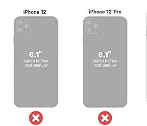 OtterBox Symmetry Clear Series Case for iPhone 12 Mini, Non-Retail Packaging - Moon Walker (Frost White/Silver MET/Moonwalker Graphic)