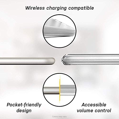 OtterBox Symmetry Clear Series Case for iPhone 12 Mini, Non-Retail Packaging - Moon Walker (Frost White/Silver MET/Moonwalker Graphic)