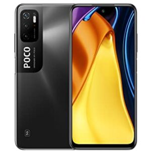 Xiaomi Poco M3 PRO 5G + 4G Volte Global Unlocked GSM 6.5" Octa Core 48mp Triple Camera (Not Verizon/Boost/CDMA) (Power Black, 128GB+6GB)