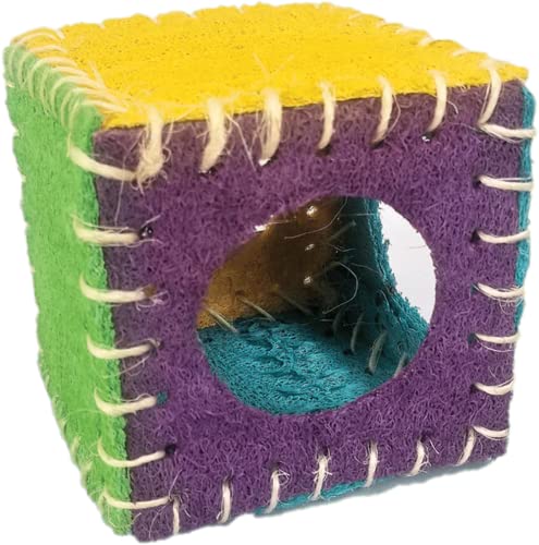 A&E Cage Company 52400979: Toy Loofah Cube