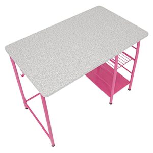 Calico Designs Study Zone II Student Desk and Task Chair 2 Piece Set, Pink