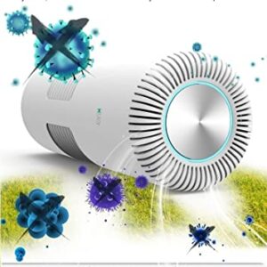 Portable Air Purifier for Allergies and Pet, kills Allergens, Viruses, eliminates Odor,Smoke, Formaldehyde, PM2.5, Medical Grade Sanitizing, USB Corded Use, BOREAS