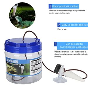 FASJ Reptile Watering Dripper, Accessories Reptile Watering Tool Reptile Water Dripper for Pet Home