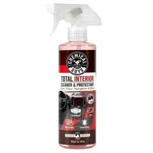 chemical guys spi22516 total interior cleaner & protectant (safe on dash, leather, vinyl, plastics, trim, glass, fabric & more), 16 fl oz (black cherry scent)