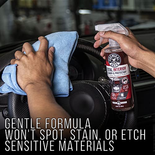 Chemical Guys SPI22516 Total Interior Cleaner & Protectant (Safe on Dash, Leather, Vinyl, Plastics, Trim, Glass, Fabric & More), 16 fl oz (Black Cherry Scent)