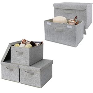 granny says bundle of 3-pack rectangle storage bins & 2-pack closet storage bins