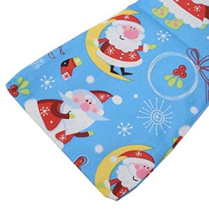 Pssopp Pet Chicken Diapers Duckling Diaper Pet Poultry Diapers Washable Poultry Cloth for Goose Duck Hen Chicken (Blue Christmas S)