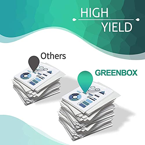 GREENBOX Compatible High Yield Toner Cartridge Replacement for HP Q2613A C7115X C7115A Q2613X for 1300 1300N 3380 1150 1200 1200N 1220 3300 3330 13A 13X 15A 15X Printer (2 Pack)