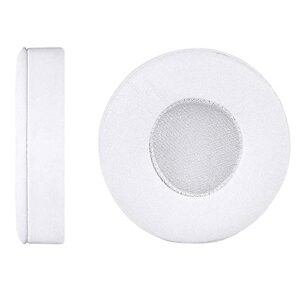 EP Earpads Replacement Protein Leather Memory Foam Ear Cushion Cover Compatible with Beats Ep Wired On-Ear Headphones (White)