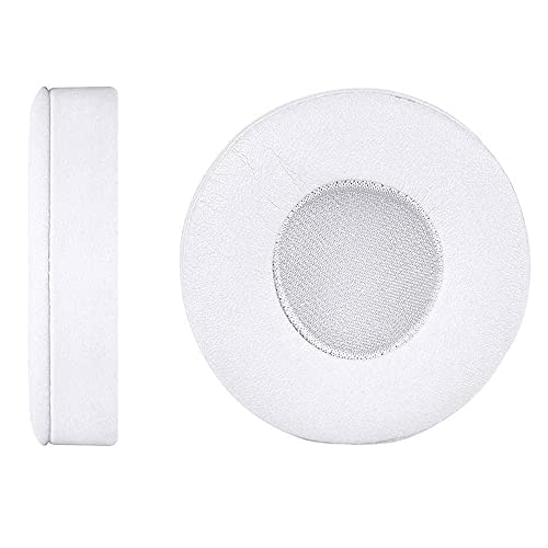 EP Earpads Replacement Protein Leather Memory Foam Ear Cushion Cover Compatible with Beats Ep Wired On-Ear Headphones (White)