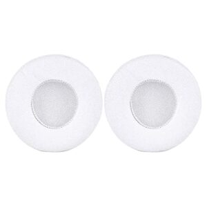 EP Earpads Replacement Protein Leather Memory Foam Ear Cushion Cover Compatible with Beats Ep Wired On-Ear Headphones (White)