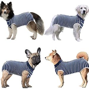 L1HMPET Dog Surgery Recovery Suit Puppy Medical Vest, Dog Surgical Suit,After Surgery Wear, Home Indoor Pets Clothing (L)