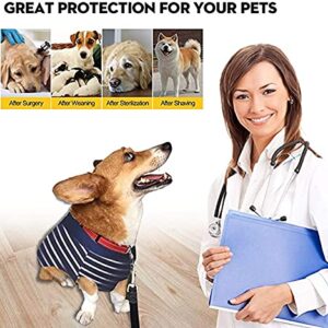 L1HMPET Dog Surgery Recovery Suit Puppy Medical Vest, Dog Surgical Suit,After Surgery Wear, Home Indoor Pets Clothing (L)