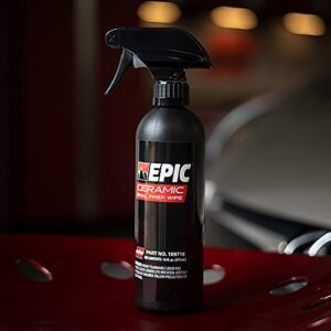 Malco Epic Ceramic Final Prep Wipe - Clean and Preps Vehicle Surface for Ceramic Coating/Easy Application/Residue-Free and Static Resistant (109716)