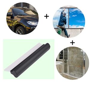 Marvellous Car Water Scraper Tool,Premium Silicone Squeegee T-Bar Waterblade Siper Scraper Clean Window Cleaner for Car Or Home Drying Use（10.4 * 3 * 1.5 inch）