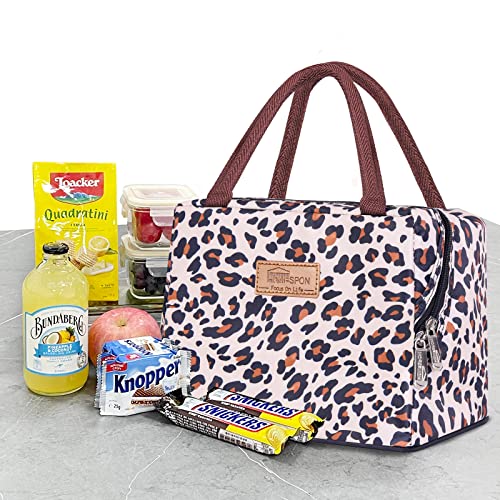 HOMESPON Lunch Bag Insulated Tote Bag Lunch Box Resuable Cooler Bag Lunch Container Waterproof Lunch Holder for Women/Men