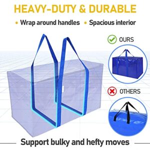 12 Pack Extra Large Moving Bags+6-Pack Oversized Moving Bags