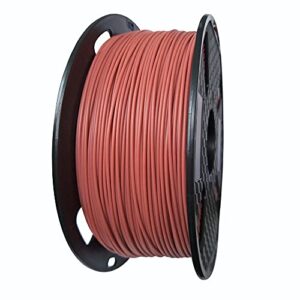 PLA MAX PLA + Brick Red PLA Filament 1.75 mm 3D Printer Filament 1KG 2.2LBS Spool 3D Printing Material Stronger Than Normal PLA Pro PLA Plus Filament CC3D Red Color