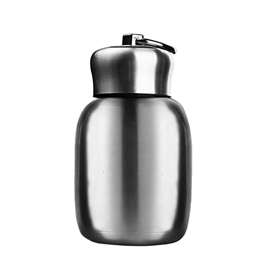 7oz/200mL Small Mini Vacuum Insulated Water Bottle Portable Leakproof Travel Mug Stainless Steel Cold and Hot Thermal Flask for Kids Children Women School Office Lunch Coffee Milk Tea (Original color)