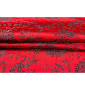 goonsds damask satin brocade jacquard fabric costume upholstery furniture clothing material 75cmx50cm,f