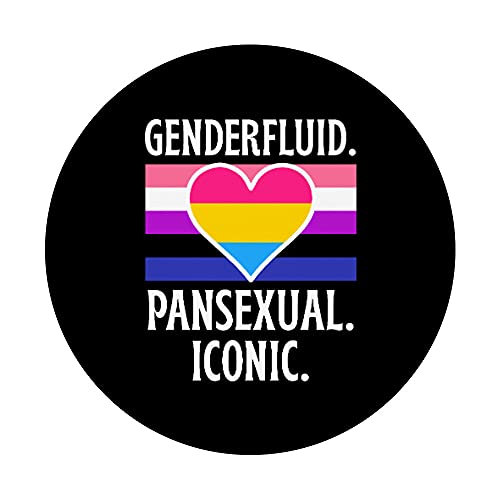 Genderfluid Pansexual Iconic Pride Flag Genderqueer Queer PopSockets Swappable PopGrip