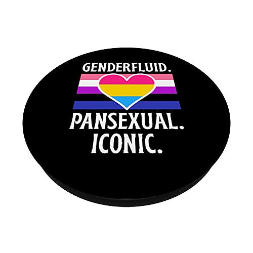 Genderfluid Pansexual Iconic Pride Flag Genderqueer Queer PopSockets Swappable PopGrip