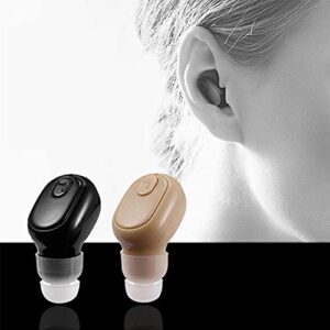 SANWENYU Single Ear Wireless Earbud Bluetooth Headset in-Ear Mini Invisible Headphone Business Earphone (Black)