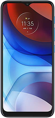 Motorola Moto E7 Power Dual-SIM 64GB ROM + 4GB RAM (GSM Only | No CDMA) Factory Unlocked 4G/LTE Smartphone (Tahiti Blue) - International Version