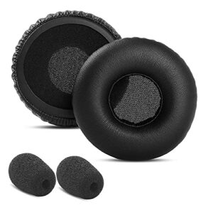 YuiYiYi Replacement Earpads Ear Cushion Compatible with Jabra UC Voice 550 MS/Mono Headset Pillow Covers