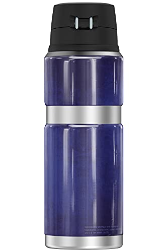 Harry Potter Deathly Hallows Logo THERMOS STAINLESS KING Stainless Steel Drink Bottle, Vacuum insulated & Double Wall, 24oz