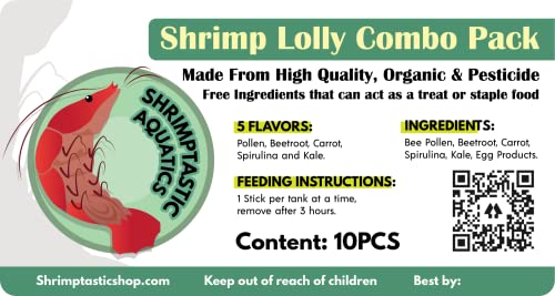 Shrimptastic Aquatics Shrimp Lolly Combo Pack