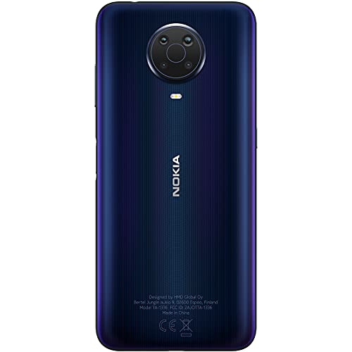 Nokia G20 TA-1365 Dual 128GB 4GB RAM Factory Unlocked (GSM Only | No CDMA - not Compatible with Verizon/Sprint) International Version – Night Dark Blue