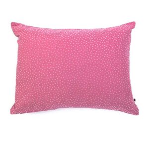 kate spade new york ksny poolside dot pillow decorative pillow, 15 x 20 inches, ruffled pansy