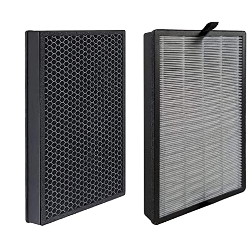 Fette Filter - PM1539 True HEPA H13 Replacement Air Purifier Filter Set Compatible with Inofia Air Purifier System Compare to Part # PM1539. Pack of 2