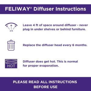 FELIWAY Optimum Cat, Enhanced Calming Pheromone Diffuser, 30 Day Starter Kit (48 mL)