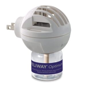 FELIWAY Optimum Cat, Enhanced Calming Pheromone Diffuser, 30 Day Starter Kit (48 mL)