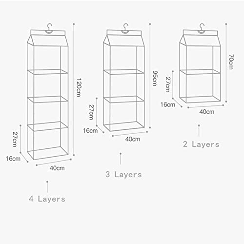 MSR Imports Pull Down Hanging Closet Caddy - Storage Space Organization System Gray