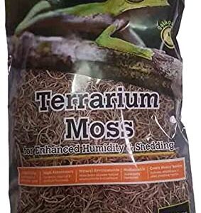 DBDPet Galapagos Natural Spanish Moss Substrate Brown Mini 2.6QT - Includes Attached Pro-Tip Guide