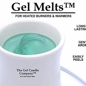 3 Pack of MID SUMMER'S NIGHT INSPIRED aroma Long Lasting Gel Melts™ gel wax for Warmers and Burners PEEL, MELT, ENJOY