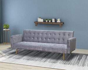 gurlleu sf6005-g sofabed, gray…