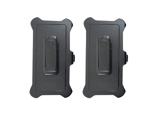 2 Pack Holster Belt Clip Replacement Compatible with OtterBox Defender Series Case for Apple iPhone 11 (6.1") ONLY (Belt Clip Only, Not Including The Case)