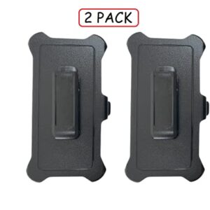 2 Pack Holster Belt Clip Replacement Compatible with OtterBox Defender Series Case for Apple iPhone 11 (6.1") ONLY (Belt Clip Only, Not Including The Case)