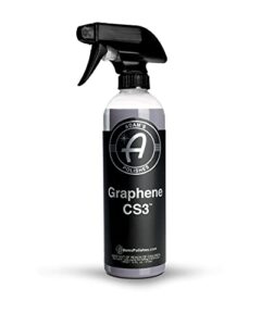 adam's graphene cs3 (16oz) - graphene waterless wash ceramic spray coating detail spray | high gloss car wash cleaning spray for car detailing | rv boat motorcycle