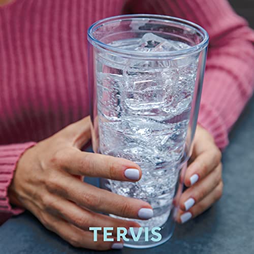 Tervis Marble Alexandrite Made in USA Double Walled Insulated Tumbler Travel Cup Keeps Drinks Cold & Hot, 24oz, Classic