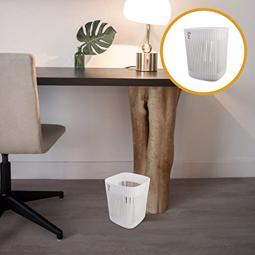 Cabilock Waste Can Waste Paper Basket Wastebasket Garbage Container Bin Recycling Bin for Bathroom Kitchen Home Office