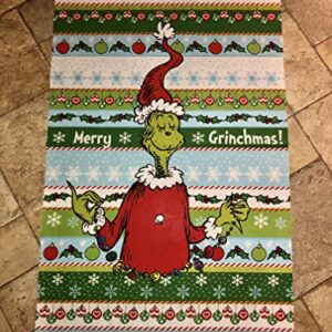 Kaufman Fabrics Robert How The Grinch Stole Christmas ADE 20274 223 Grinch 24inch Panel, 44 Inches