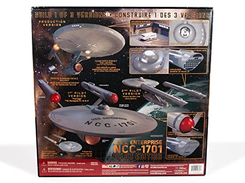 Polar Lights Star Trek TOS U.S.S. Enterprise w/Pilot Edition Parts 1:350 Scale Model Kit