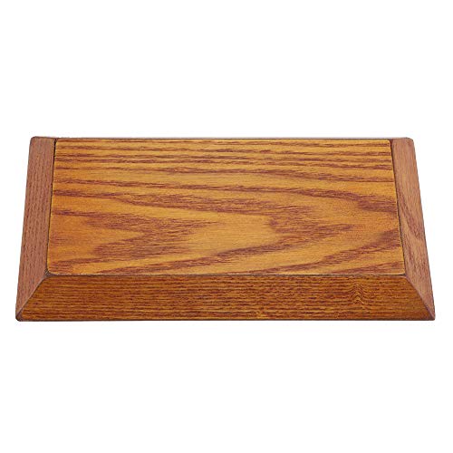 Wooden Serving Tray, Square Sushi Dish for Coffee Tables, Decorative Snack Tray for Serving Soy Sauce, Salt, Vinegar, Sugar, Spices, Dessert(21.5 * 11.5cm)